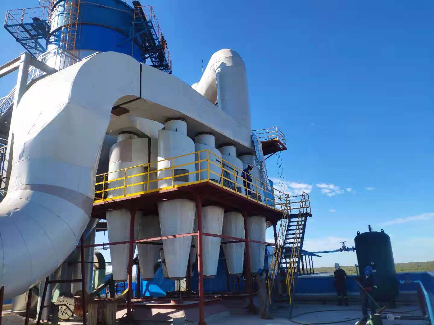 The Zambian project under normal construction