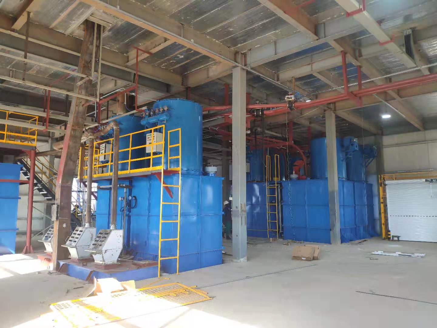 The Zambian project under normal construction